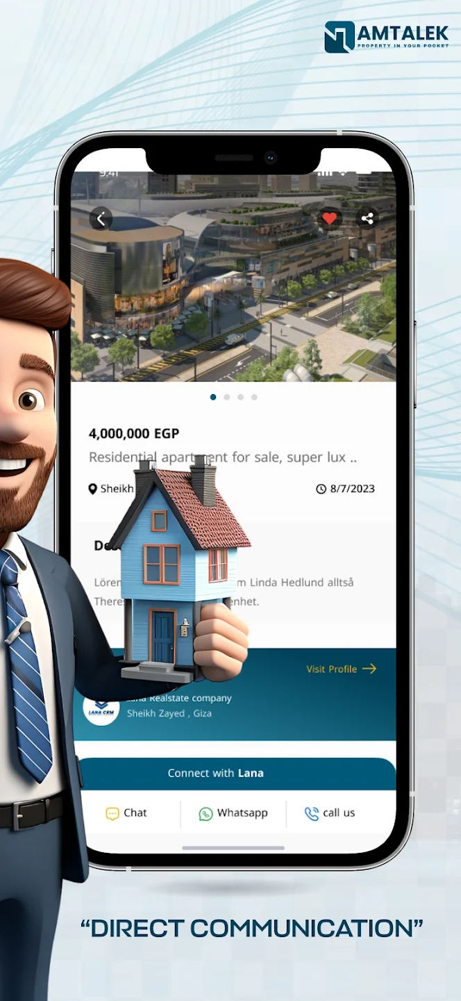 AMTALEK Mobile App – Real Estate on the Go